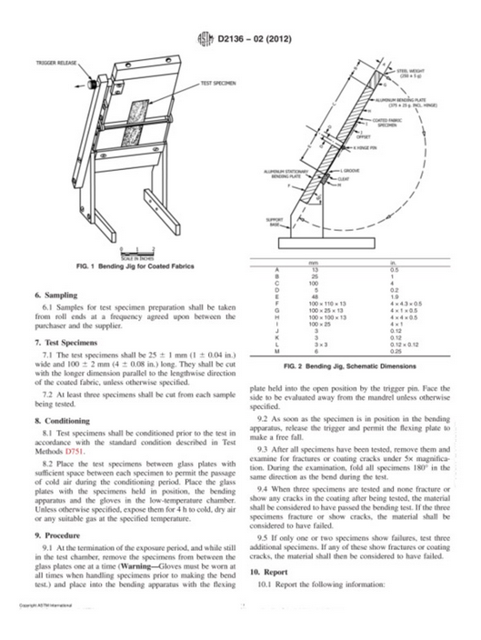 ASTM D 2136 - ZENH LAB 苏州正衡检测